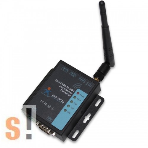 USR-W610 # WiFi/ Ethernet - soros Modbus RS-232/485 konverte USR-W610 # WiFi/ Ethernet - soros Modbus RS-232/485 konverte